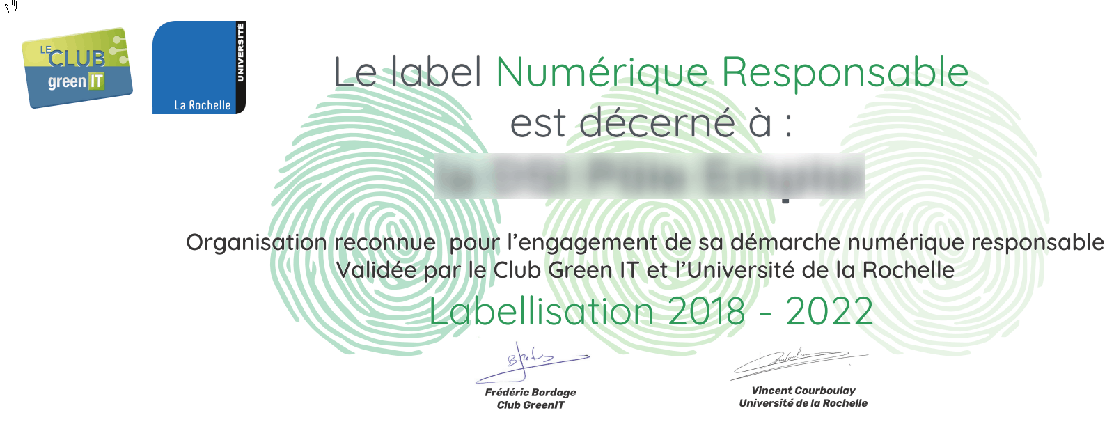 Un label Numérique Responsable en test - Green IT